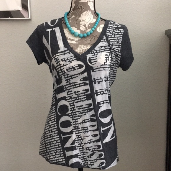 Express | Tops | Express Graphics Tshirt | Poshmark